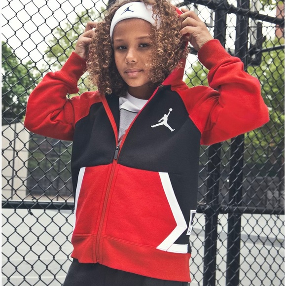 Nike | Shirts & Tops | Nike Jordan Full Zip Jumpman Hoody 955277 Big ...
